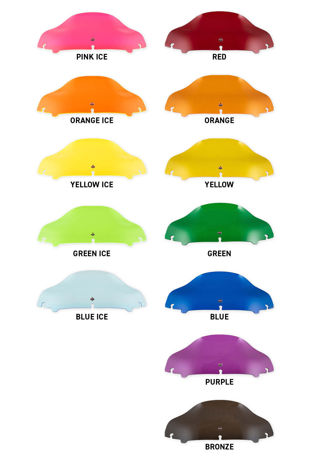 Kolor Flare® Windshield for H-D® 2014-2023 Street Glide (FLHT, FLHX)