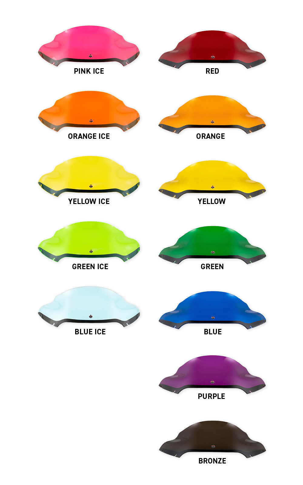 Kolor Flare® Windshield for H-D® 2015-2023 Road Glide (FLTR)