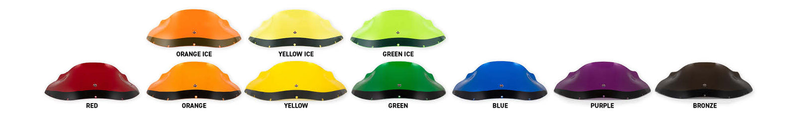 Kolor Windshield for Harley-Davidson® FXRP Style Fairings