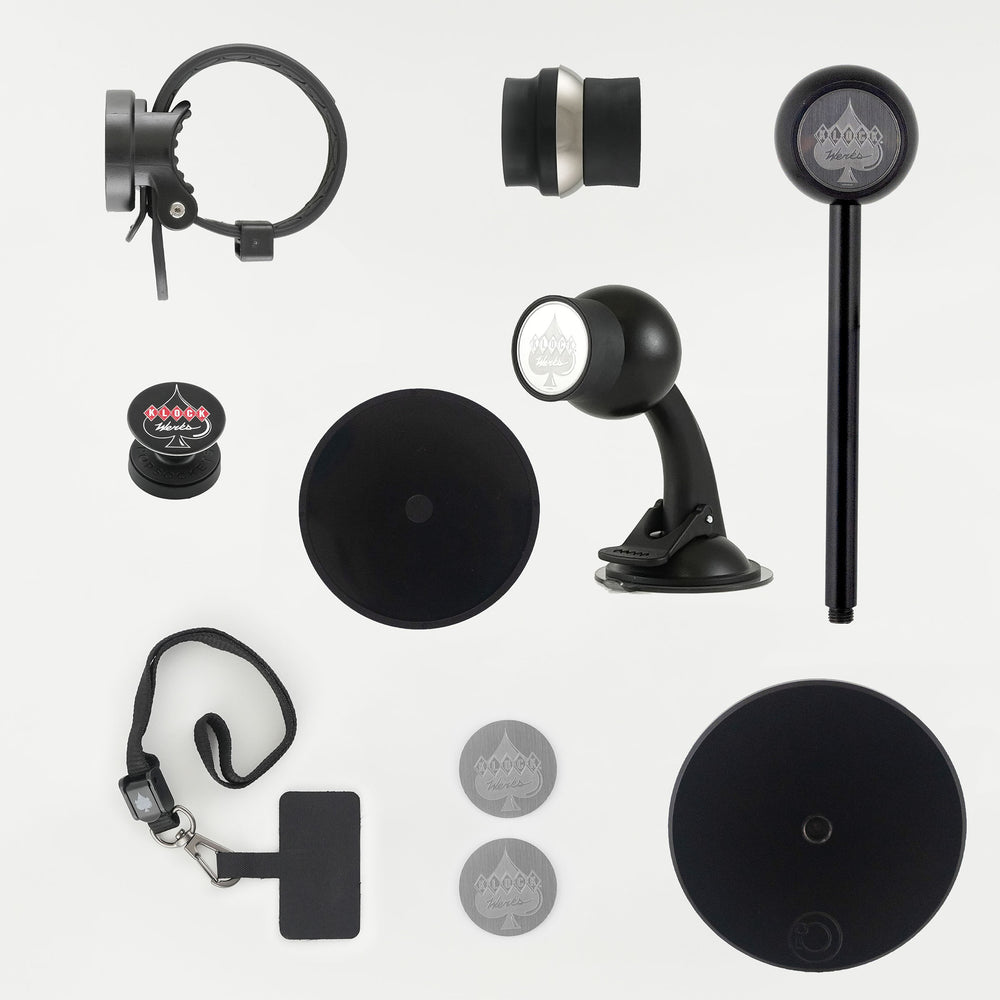 iOmounts® Essentials Kit | Ultimate Universal Phone Holder System