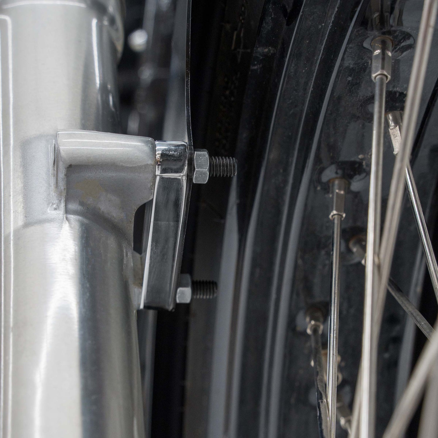 Tire Hugger Front Fender Mounting Blocks for H-D® 1984-2015 Softail ...