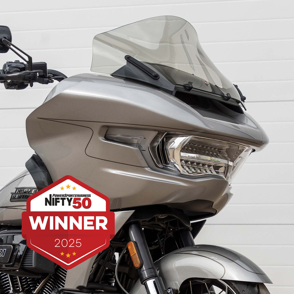 Flare® Motorcycle Windshield for H-D® 2023.5-2026 Road Glide (FLTR)